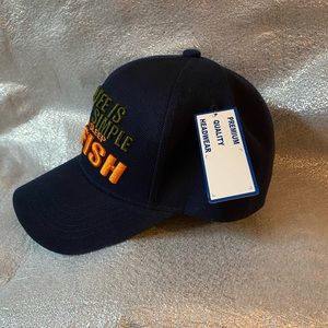 Accessories | Life Is Simple Eat And Sleep Fish Navy Blue Baseball Hat ...